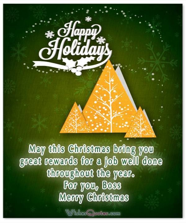 20 Christmas Messages To Share The Spirit Of Christmas With Your Boss 20 Christmas Messages To Share The Spirit Of Christmas With Your Boss