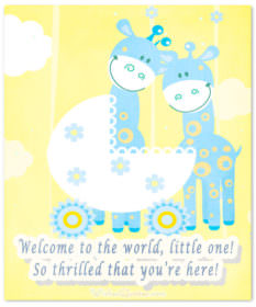 Newborn Baby Congratulation Messages with Adorable Images