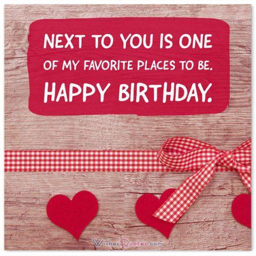 Birthday Love Messages For Your Beloved Ones By WishesQuotes