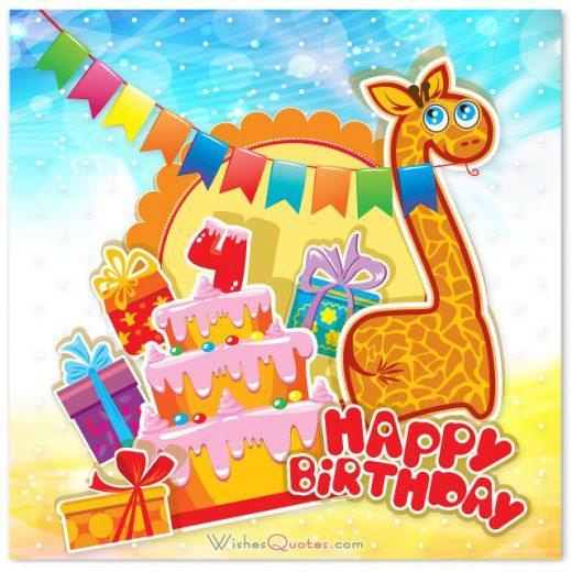 Happy 4th Birthday Wishes For 4 Year Old Boy Or Girl happy-4th-birthday-wishes-for-4-year-old-boy-or-girl