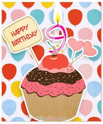 Happy 9th Birthday Wishes For 9-Year-Old Boy Or Girl