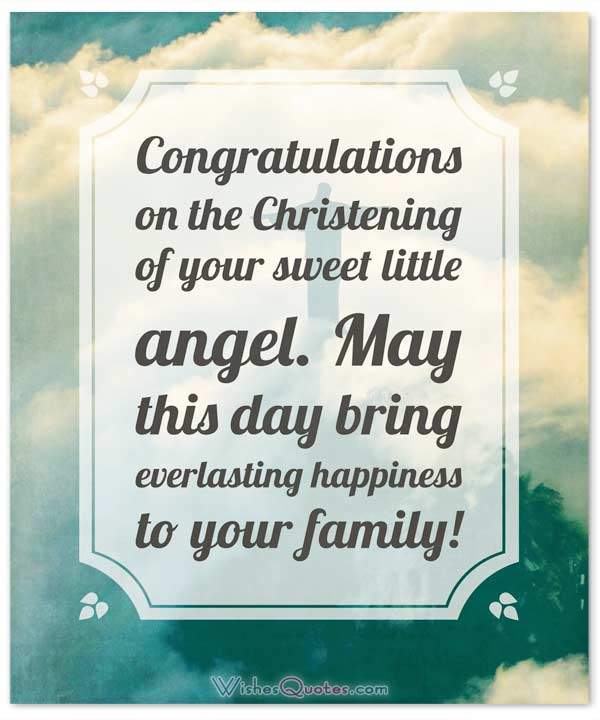 Christening Messages And Baptism Card Wishes Christening Messages And Baptism Card Wishes