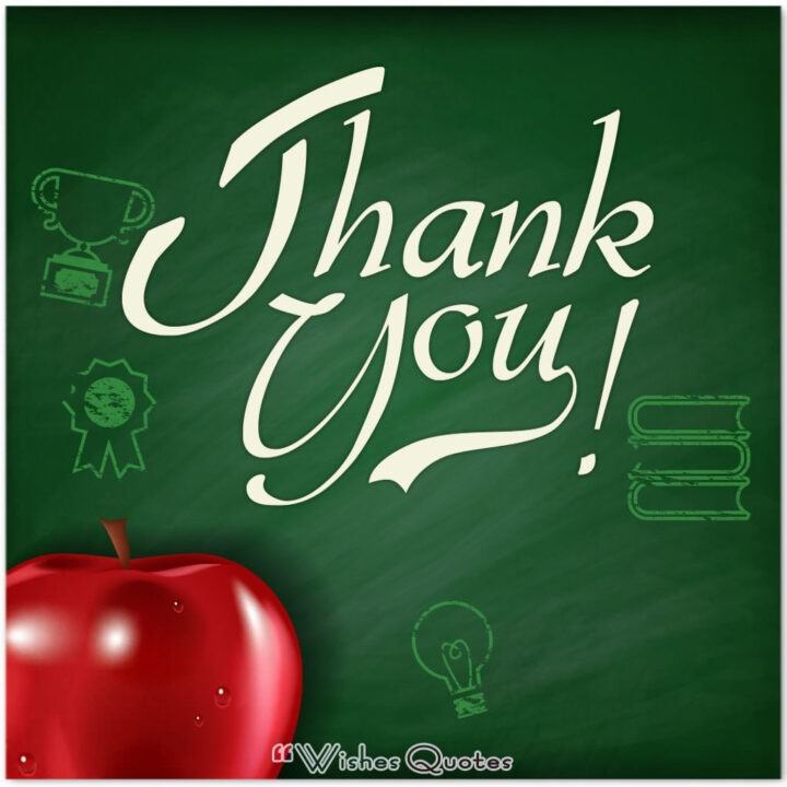 Memorable Thank-You Notes For Teacher Appreciation