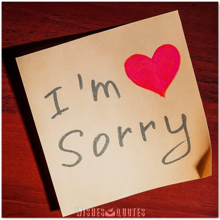 Touching Sorry Messages For Your Girlfriend