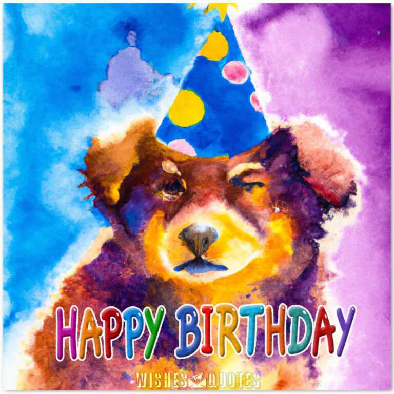 Amazing Birthday Wishes And Cute Cards For Dog Lovers