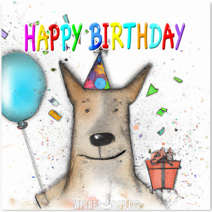 Amazing Birthday Wishes And Cute Cards For Dog Lovers