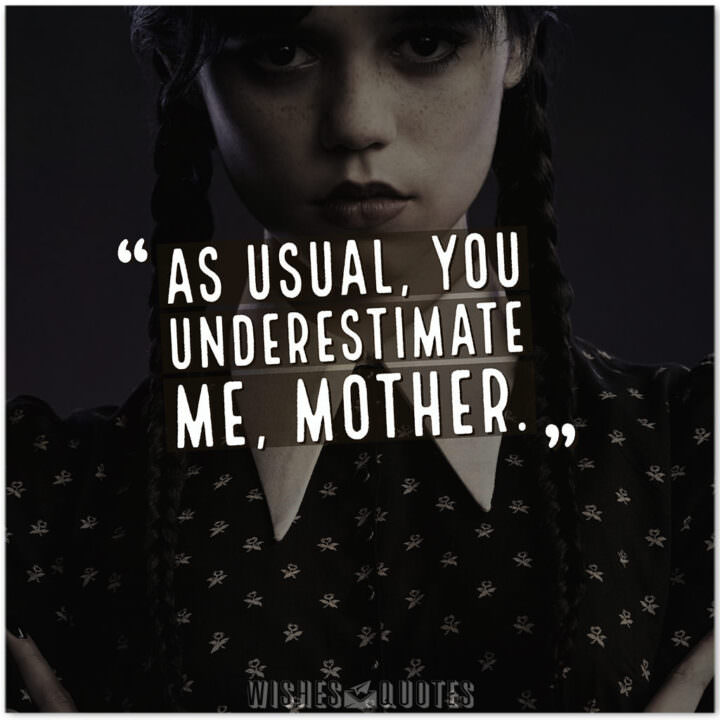 Creepy Addams Family Quotes From Wednesday Series On Netflix