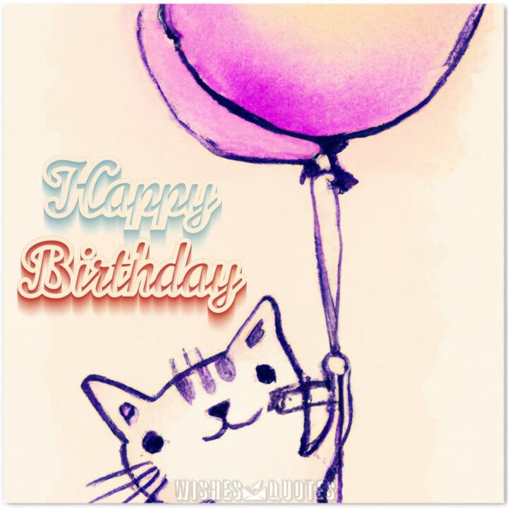 Meow-some Birthday Messages For Your Favorite Cat Person!