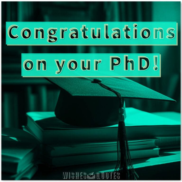 Amazing Congratulations Messages For PhD Or Doctorate Degree