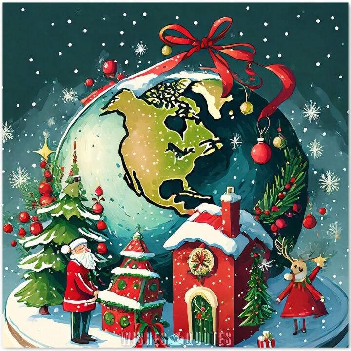 Christmas Traditions Around The Globe By WishesQuotes
